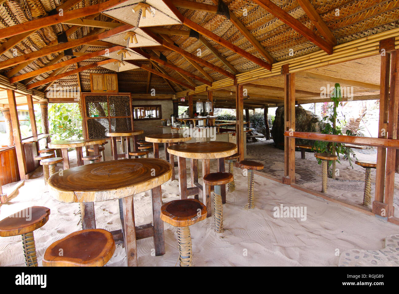 Fiji island resort pool hi-res stock photography and images - Alamy