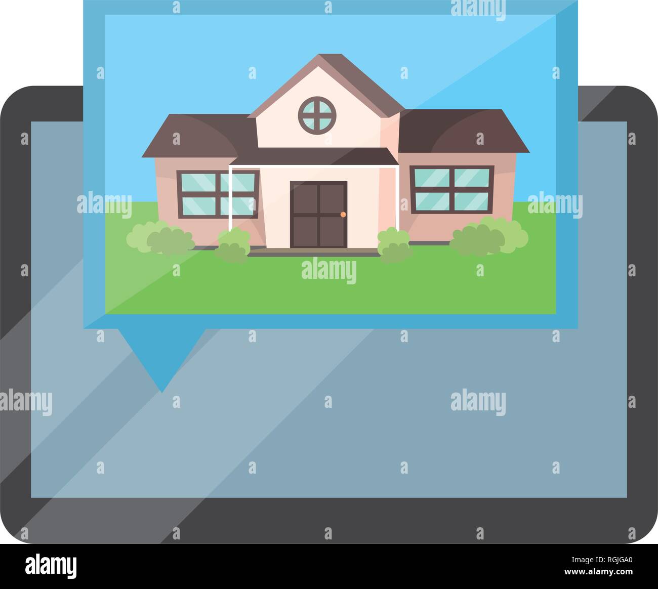 real state cartoon Stock Vector Image & Art - Alamy