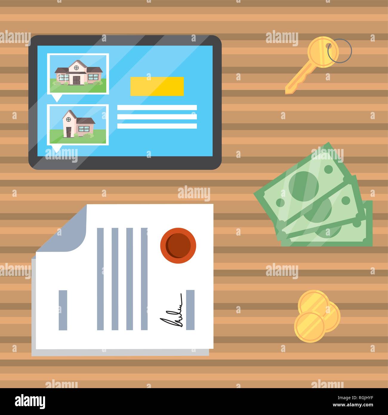 money bills cartoon Stock Vector Image & Art - Alamy