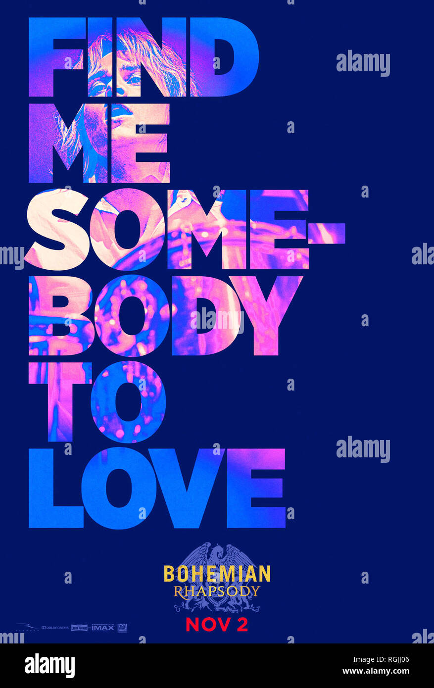 BOHEMIAN RHAPSODY, US character poster, Ben Hardy as Roger Taylor, 2018 ...