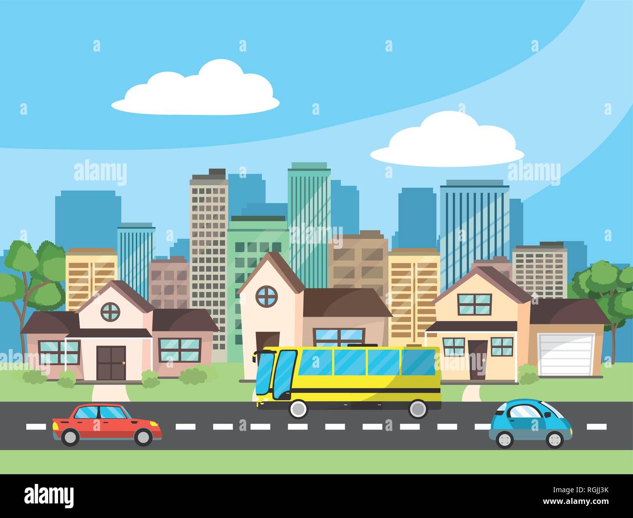real state cartoon Stock Vector Image & Art - Alamy