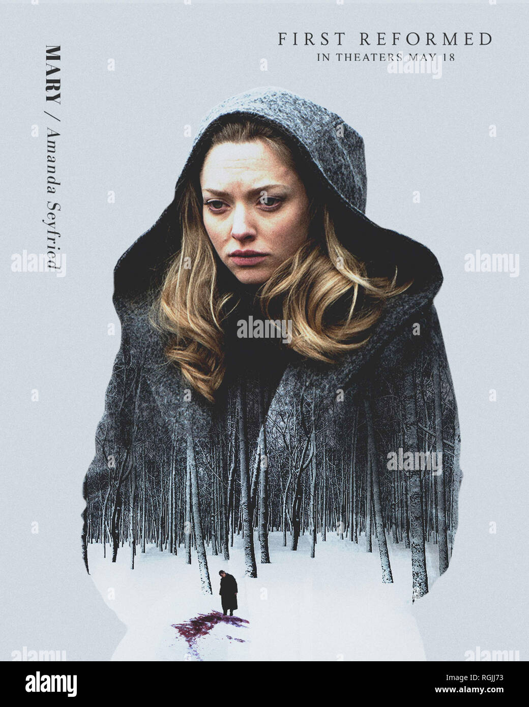 FIRST REFORMED, US character poster, Amanda Seyfried as Mary, 2017 ...