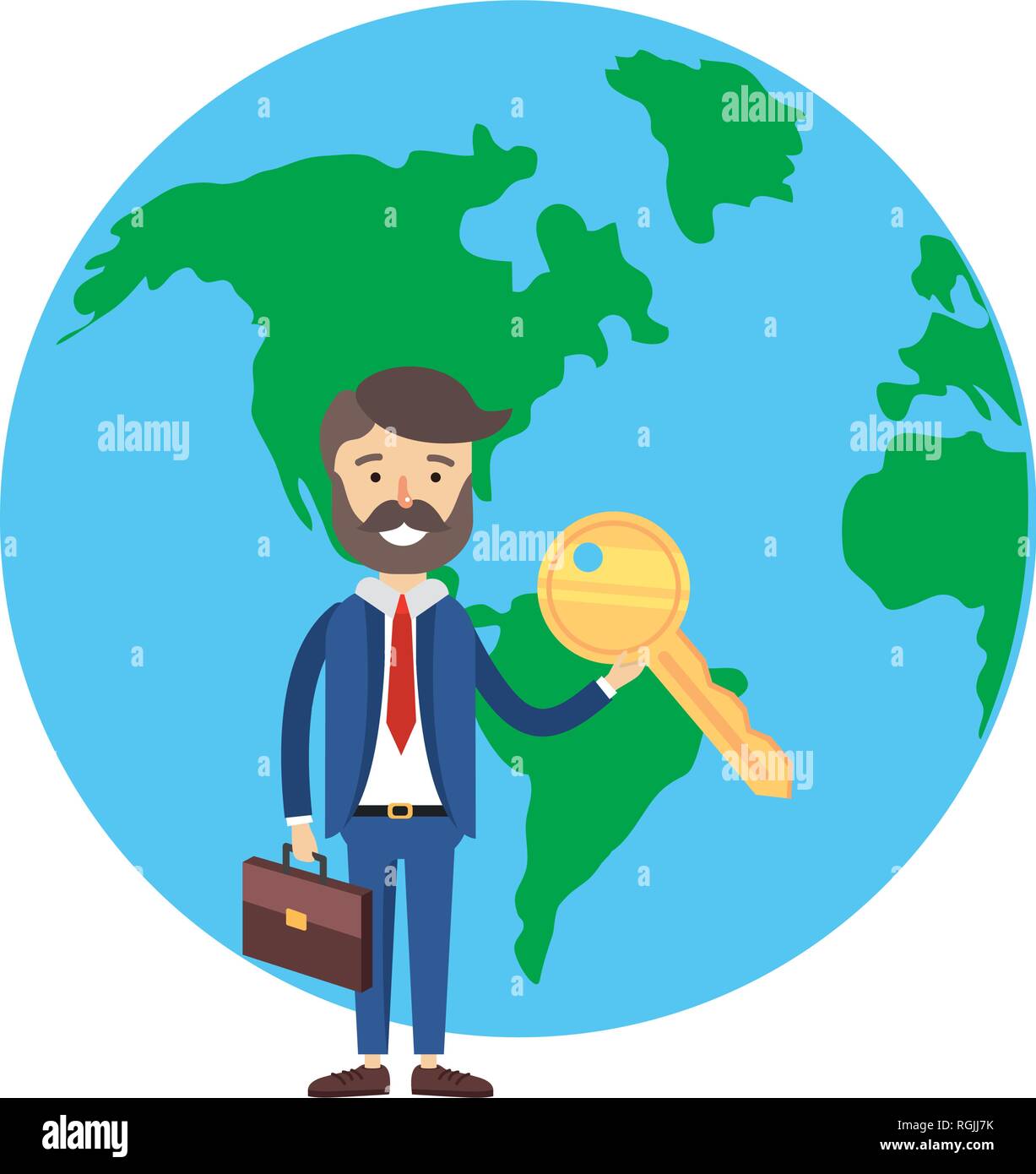 real state agent cartoon Stock Vector Image & Art - Alamy
