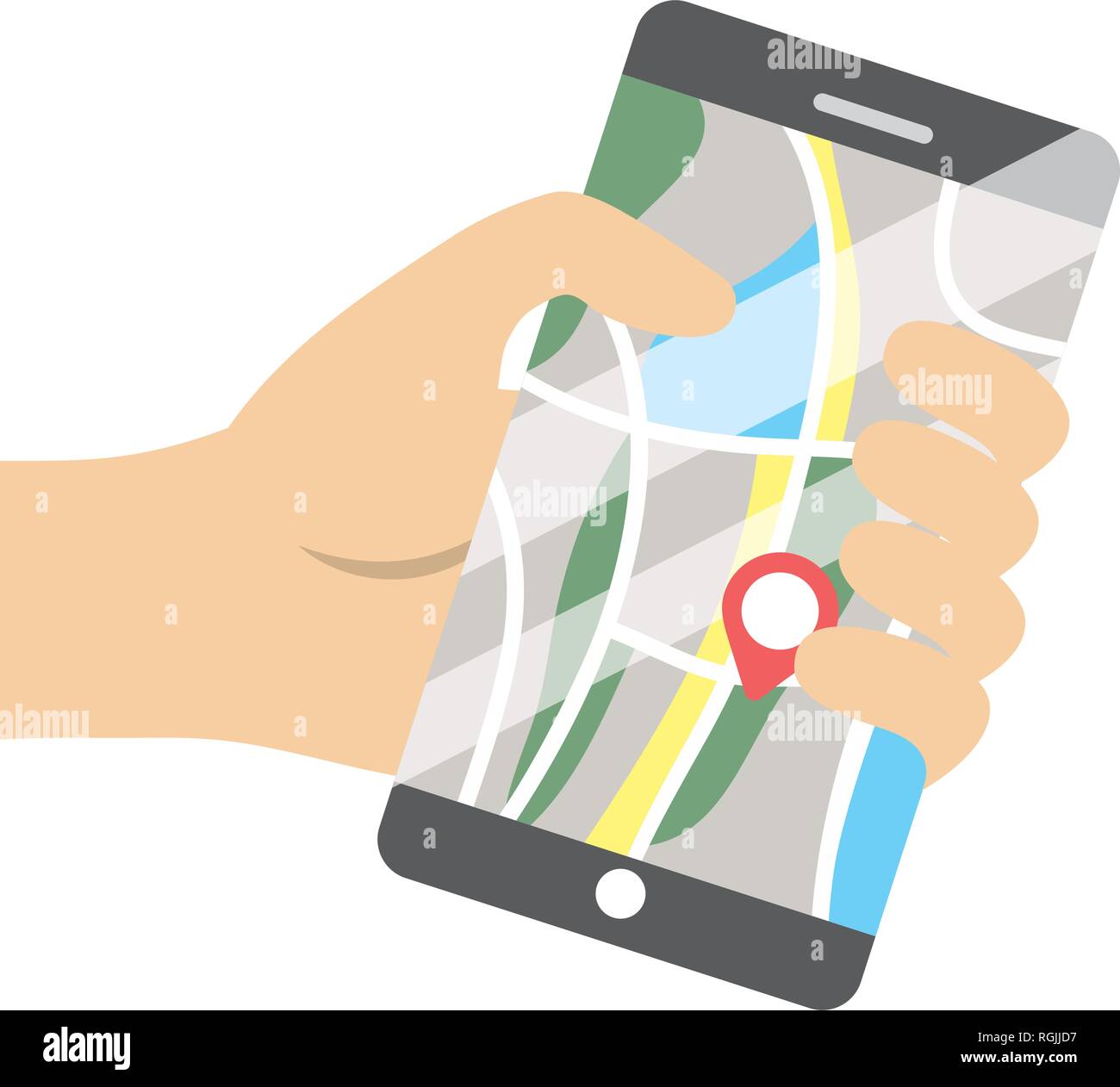 technology smartphone cartoon Stock Vector Image & Art - Alamy