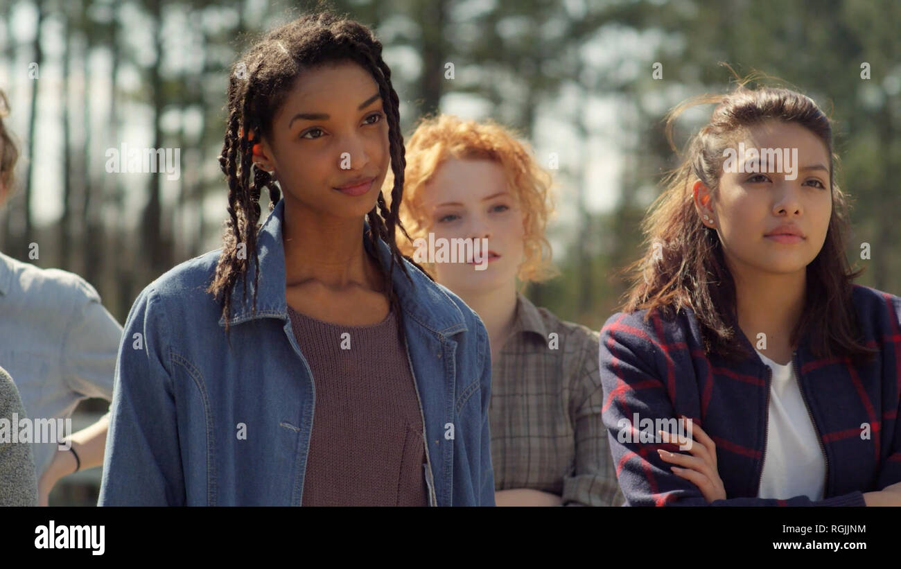 UNBRIDLED, background from left: Tea McKay, Julianne Cabrera, 2017 ...