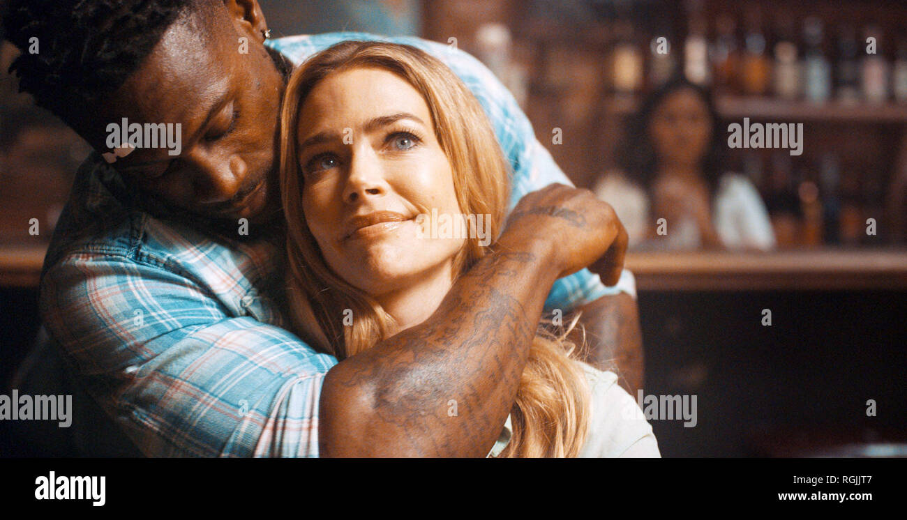 A VIOLENT MAN, from left: Thomas Q. Jones, Denise Richards, 2017. © GVN ...