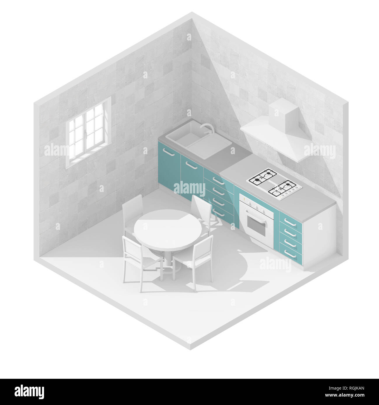 Axonometric projection hi-res stock photography and images - Alamy