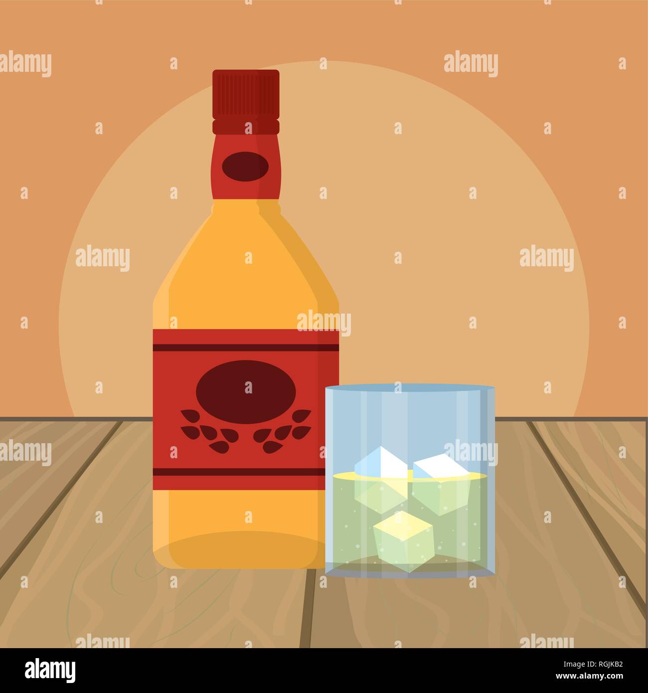 alcoholic drink cartoon Stock Vector Image & Art - Alamy