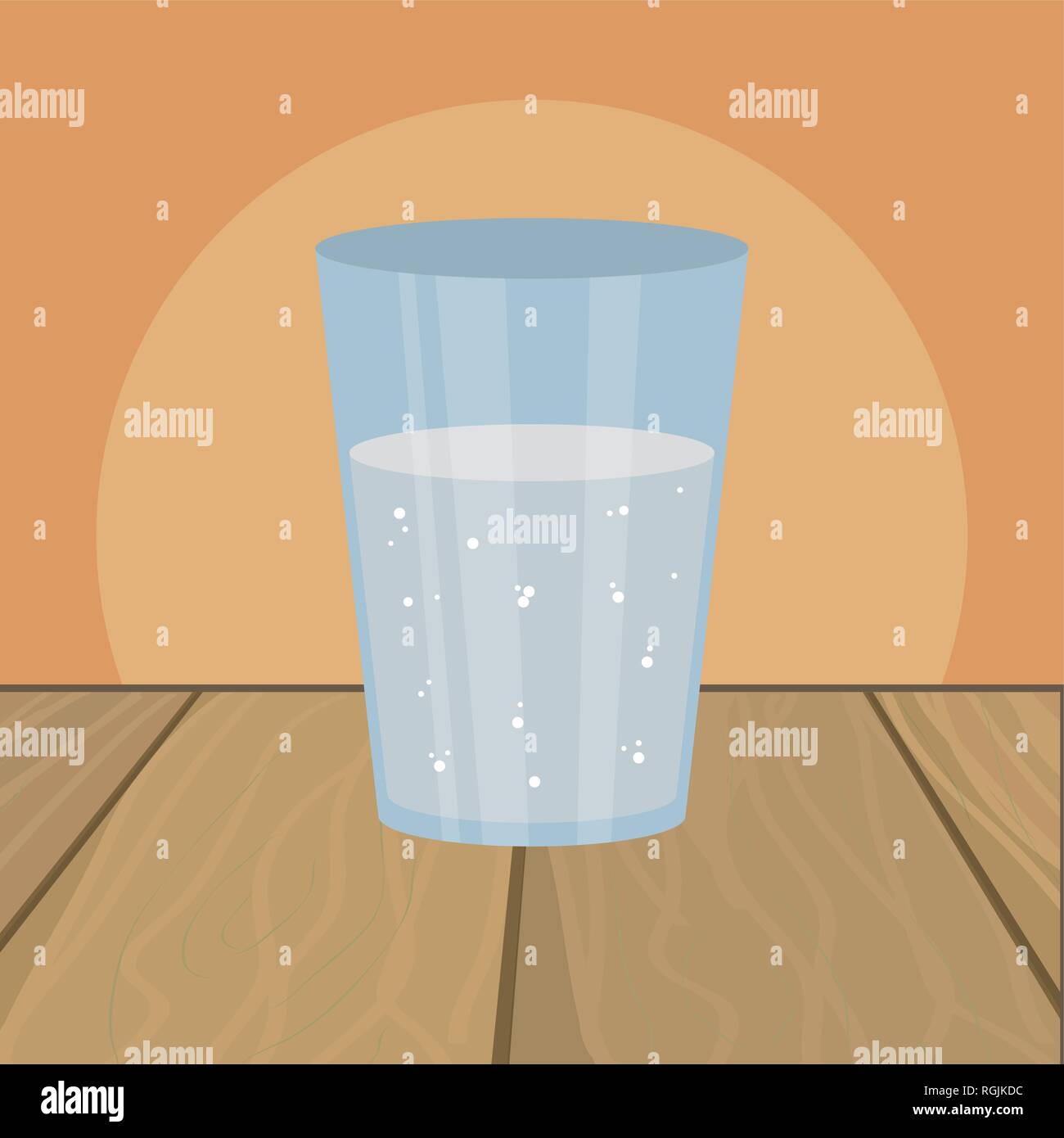 water glass cartoon Stock Vector Image & Art - Alamy
