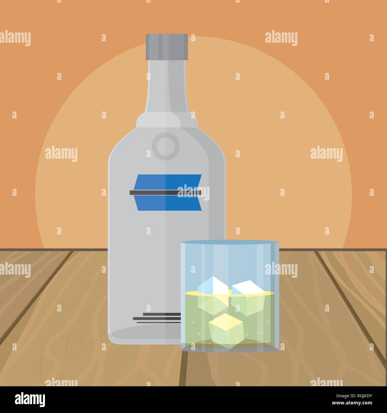 alcoholic drink cartoon Stock Vector Image & Art - Alamy