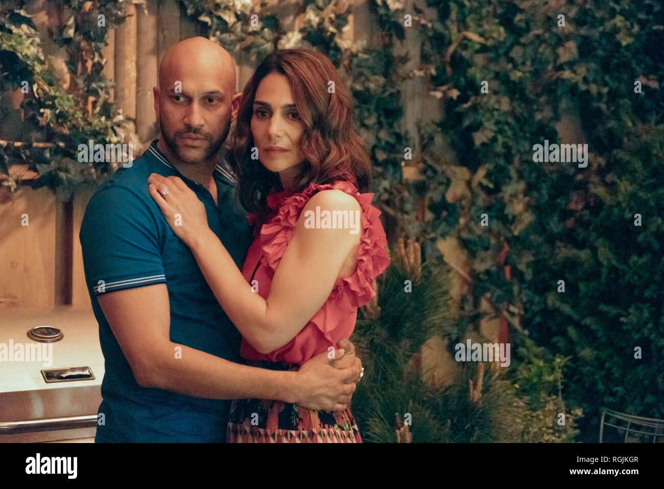 FRIENDS FROM COLLEGE, from left: Keegan-Michael Key, Annie Parisse ...