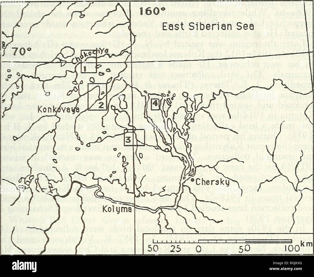 Kolyma River Map