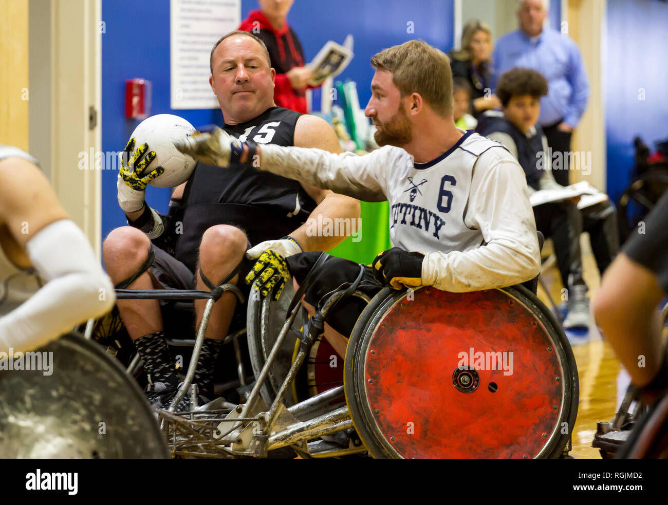 Disabled athletes compete in the two-day Queen City Collision ...