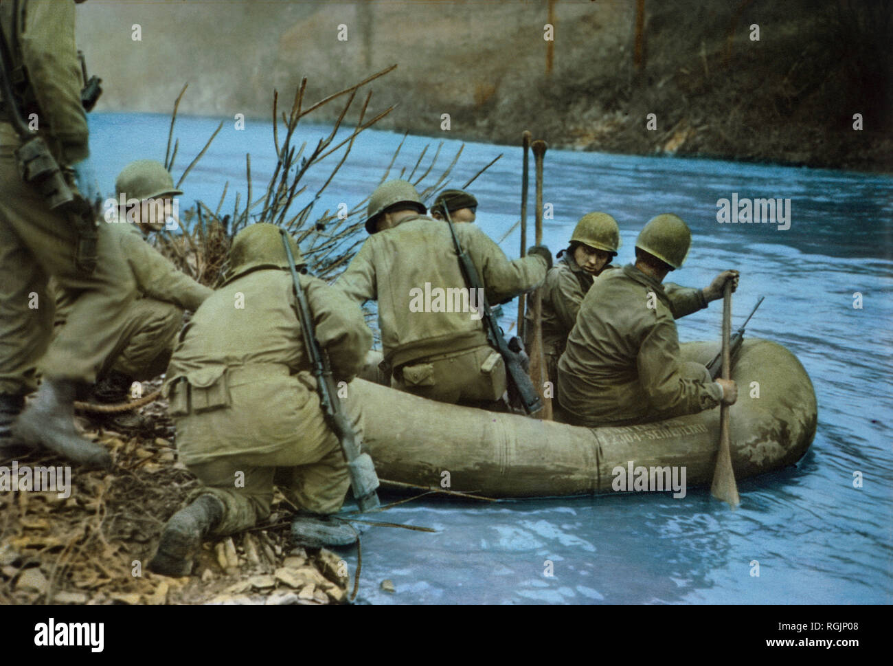 American soldiers 1945 germany hi-res stock photography and images - Alamy
