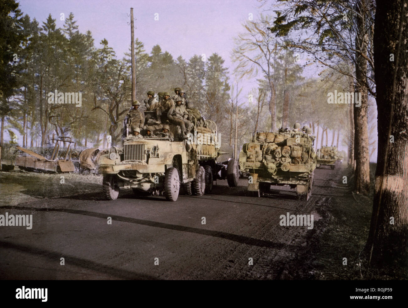 World war ii american soldiers hi-res stock photography and images - Alamy
