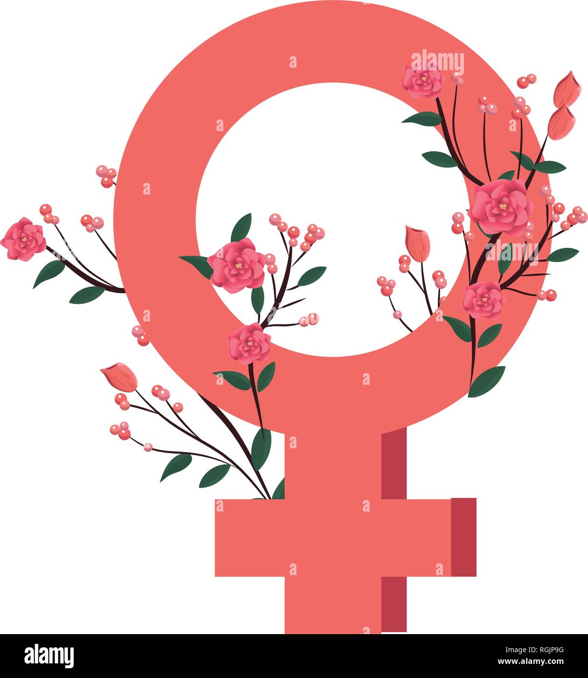 Female sign Stock Vector Images - Alamy
