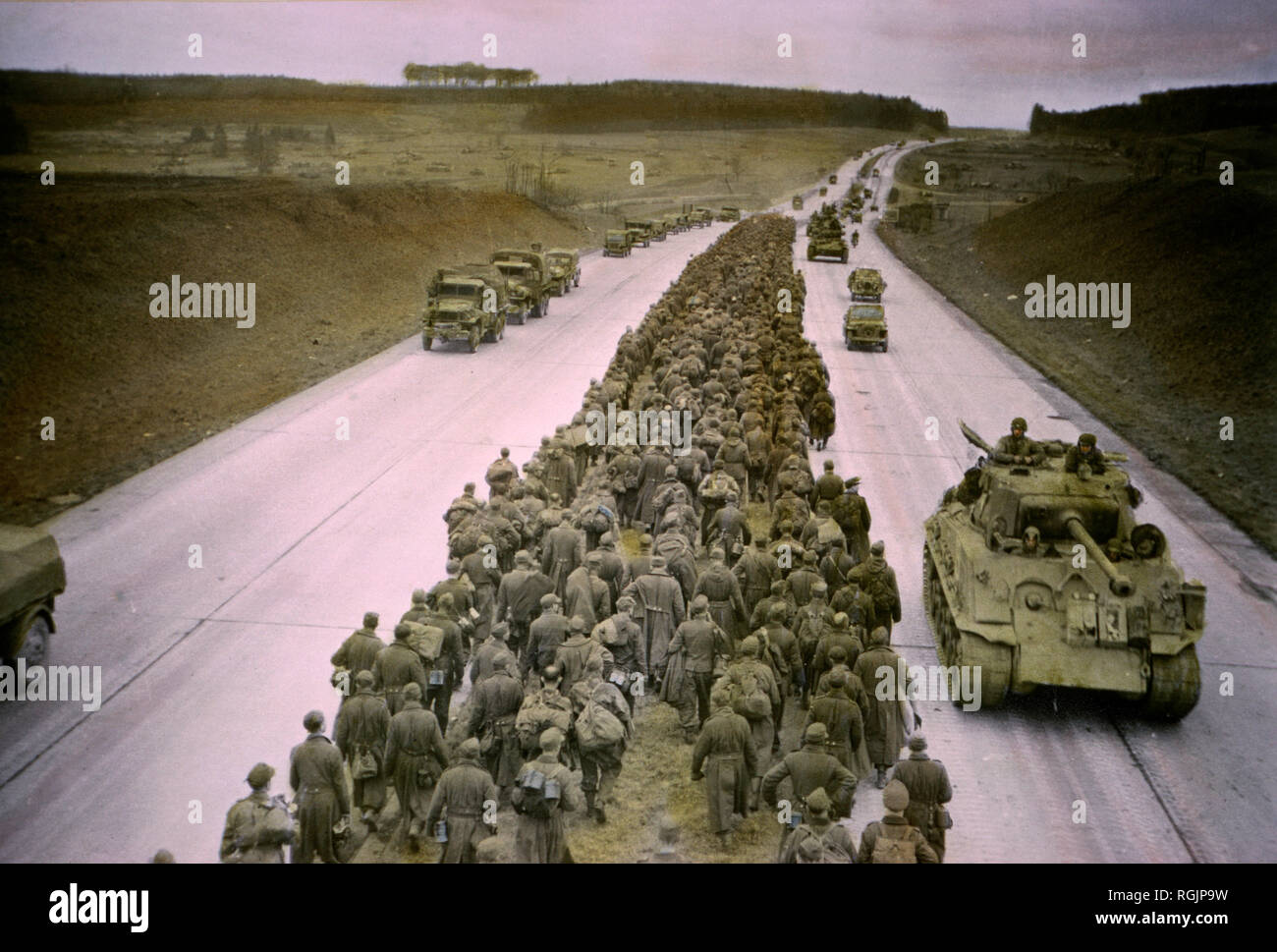 Western front 1945 hi-res stock photography and images - Alamy