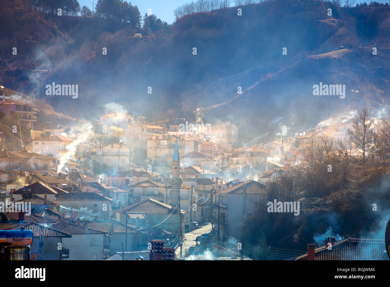 Pomakochoria are villages were are living Pomaks, a muslim minority on ...