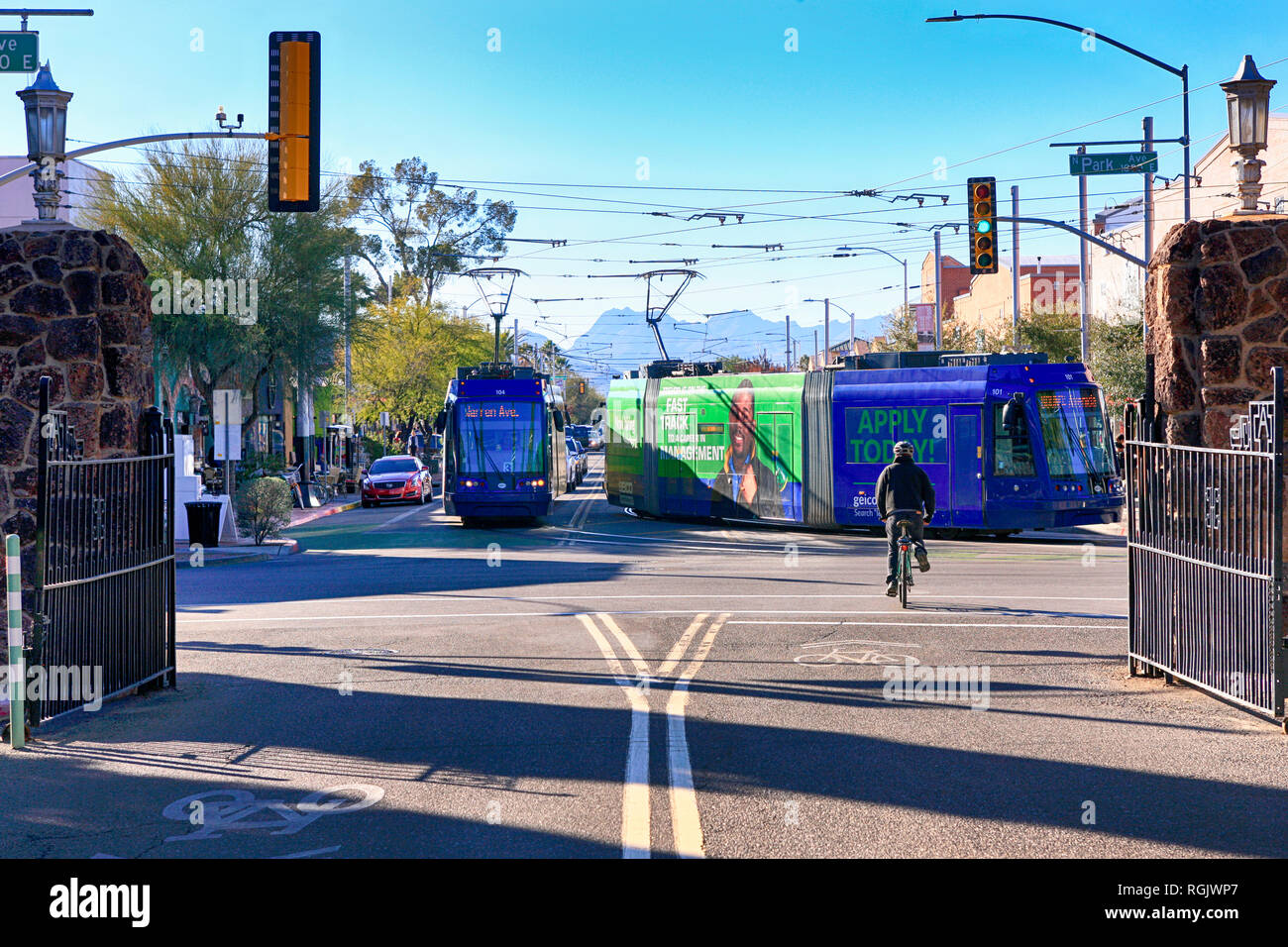 American trams hi-res stock photography and images - Alamy