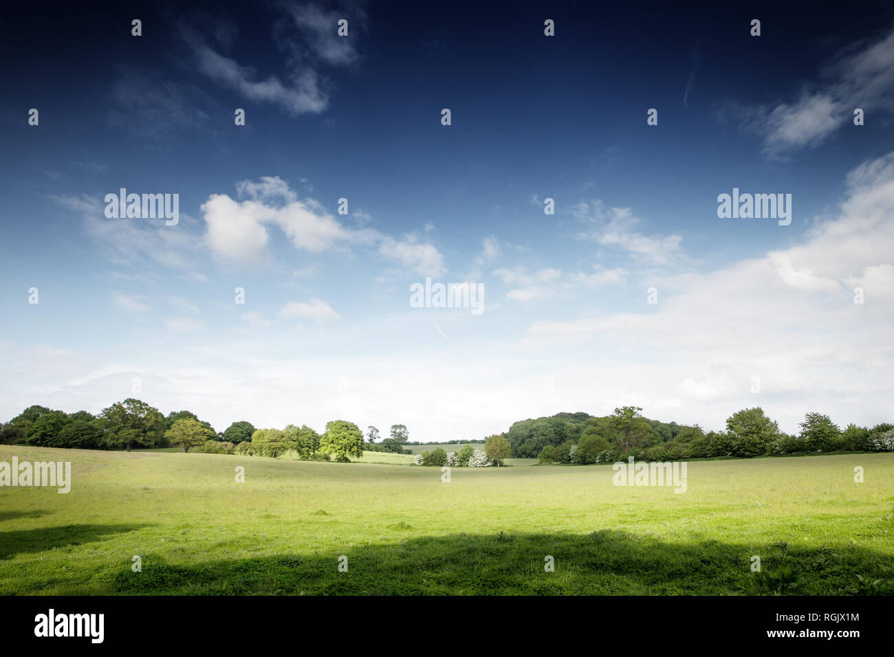 beautiful landscape image of Constable Country in england Stock Photo ...