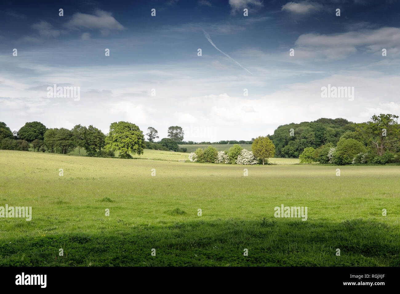 beautiful landscape image of Constable Country in england Stock Photo ...