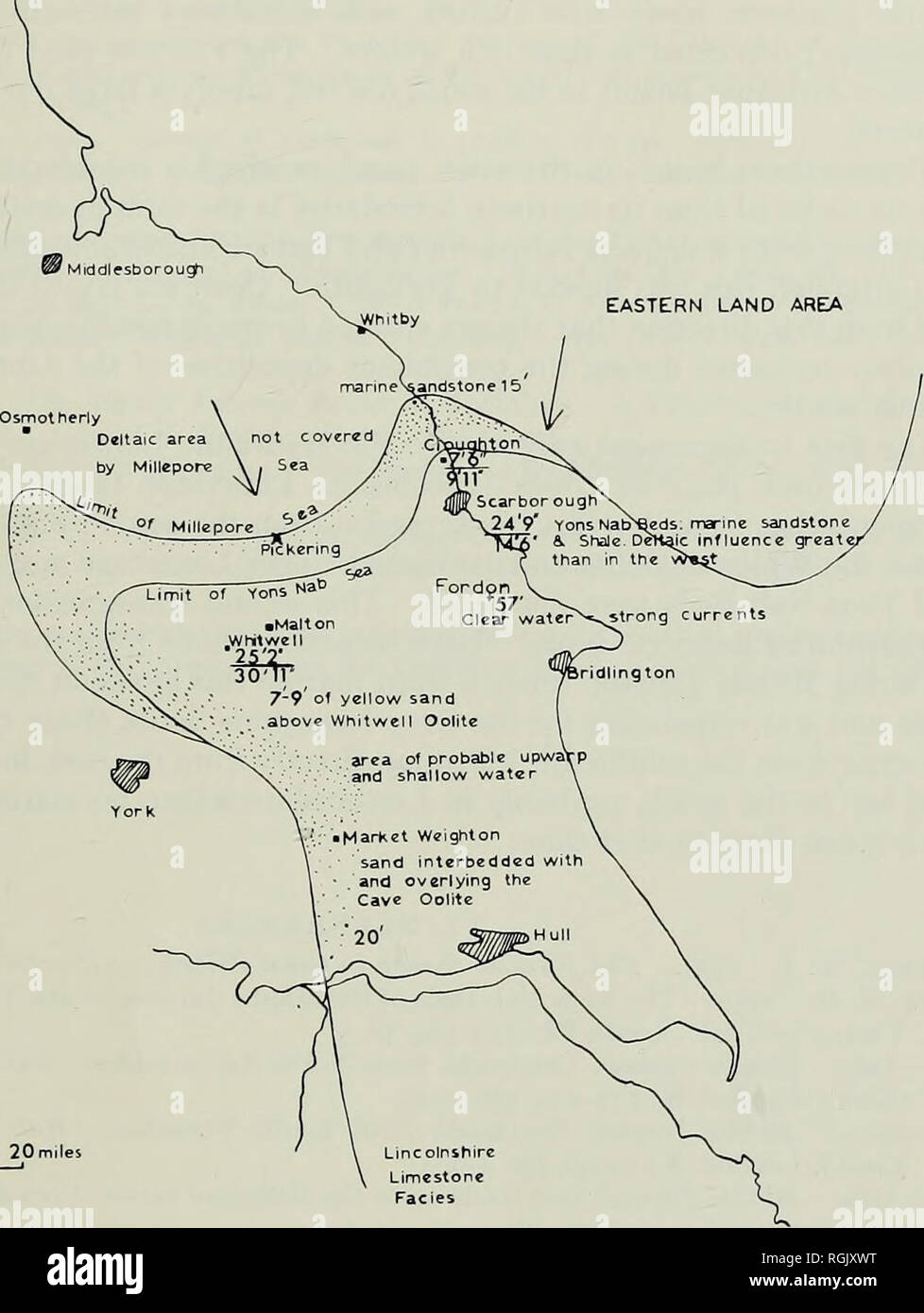 A map of whitwell hi-res stock photography and images - Alamy