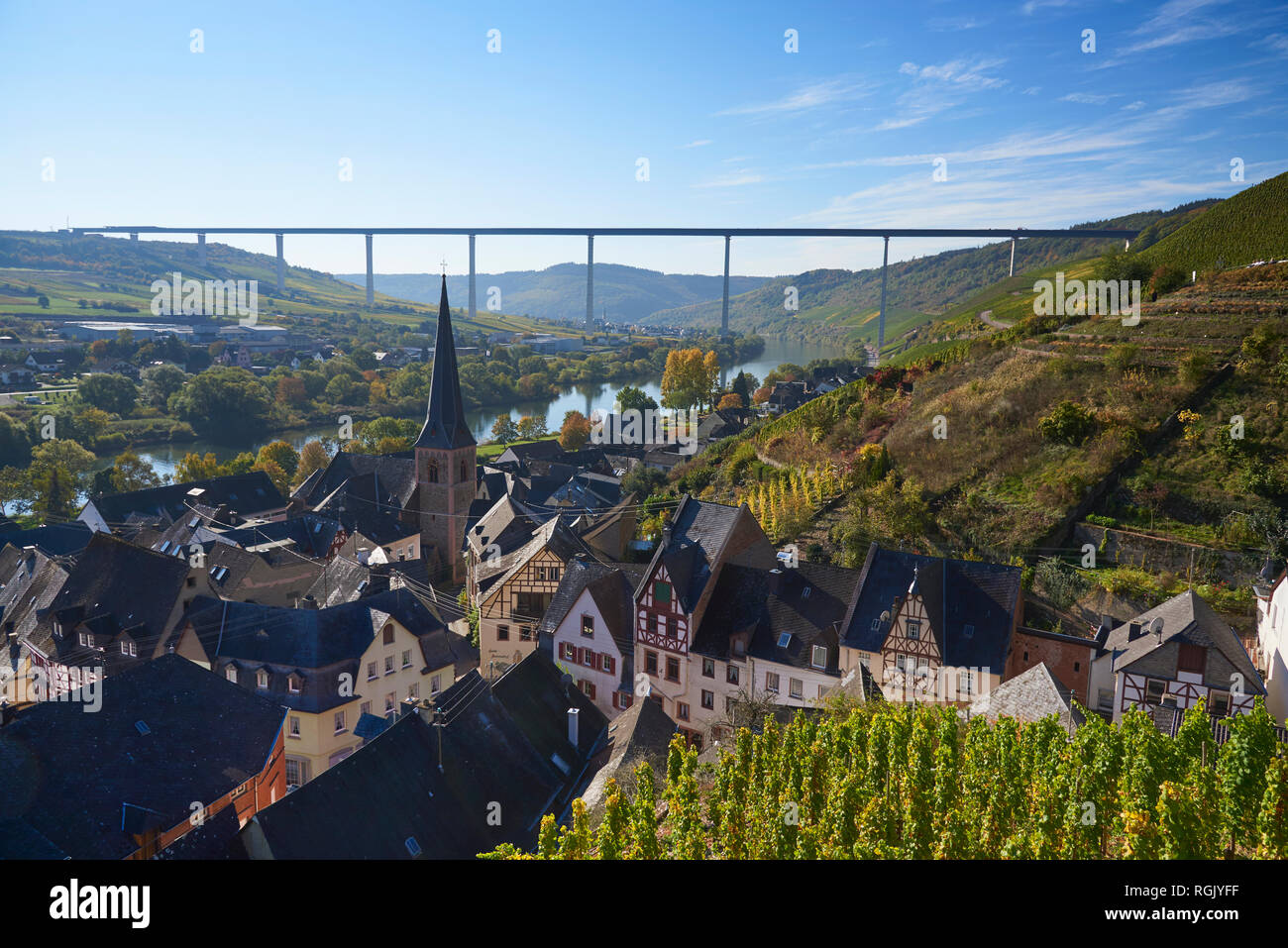 High mosel bridge hi-res stock photography and images - Alamy