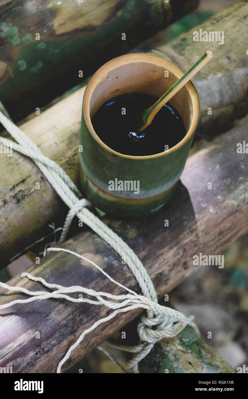 Handmade bamboo craft bamboo cup design hi-res stock photography and ...