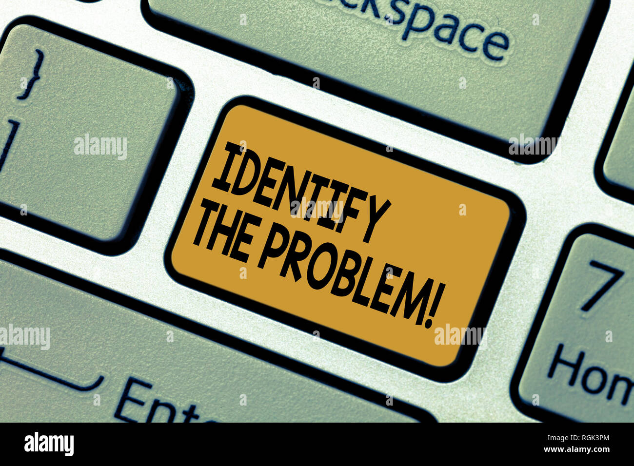 Word writing text Identify The Problem. Business concept for diagnosing ...