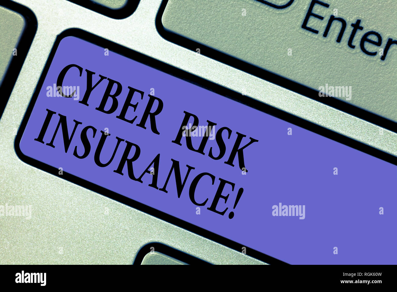 Writing note showing Cyber Risk Insurance. Business photo showcasing ...