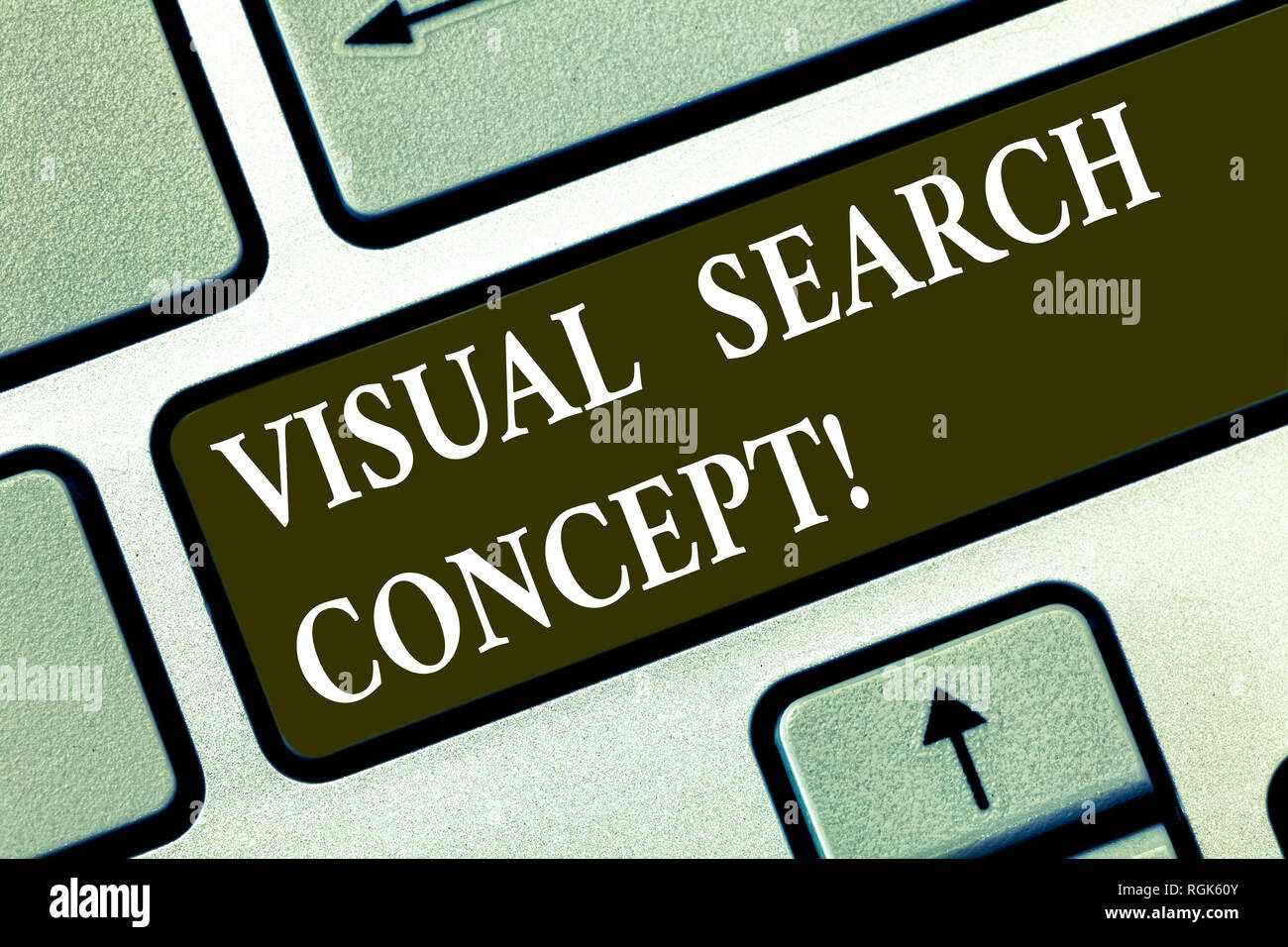 Conceptual hand writing showing Visual Search Concept. Business photo ...