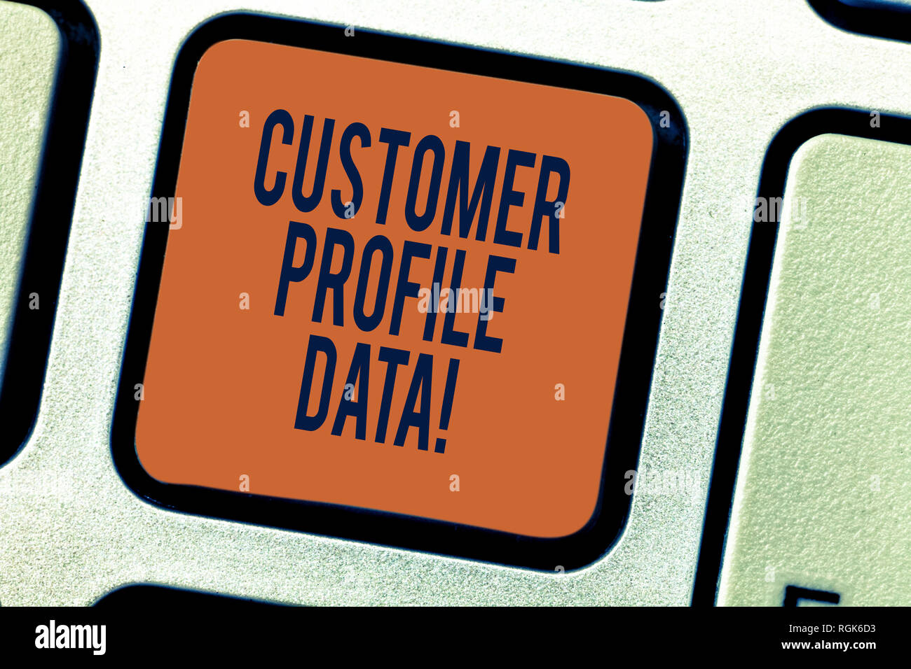 Text Sign Showing Customer Profile Data Conceptual Photo Report About