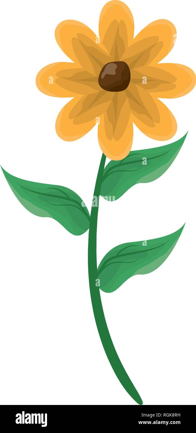 flower stem decoration Stock Vector Image & Art - Alamy