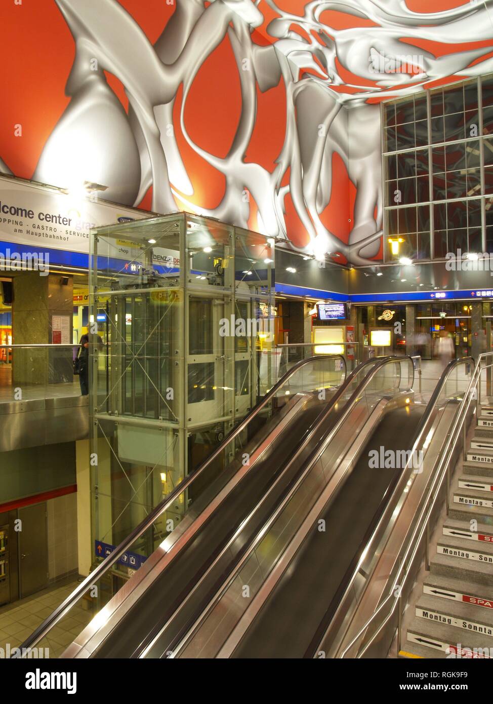 ÖBB Personenverkehr - Graz Hauptbahnhof Stock Photo - Alamy