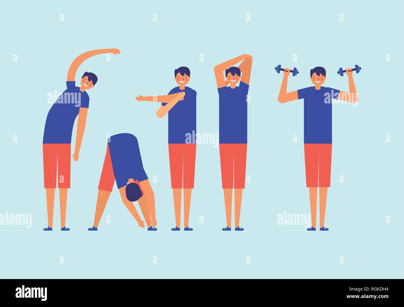 people active breaks Stock Vector Image & Art - Alamy