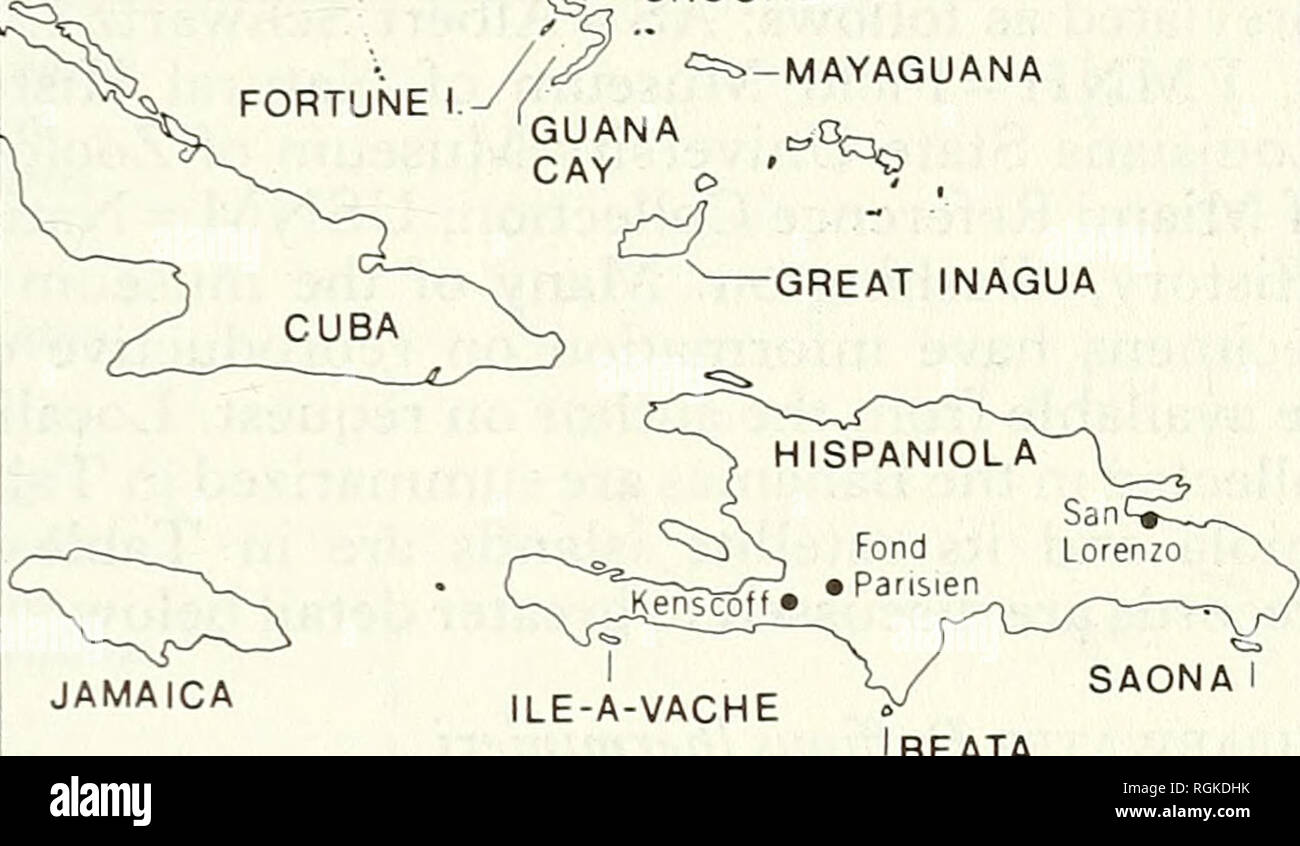 Rum cay map hi-res stock photography and images - Alamy