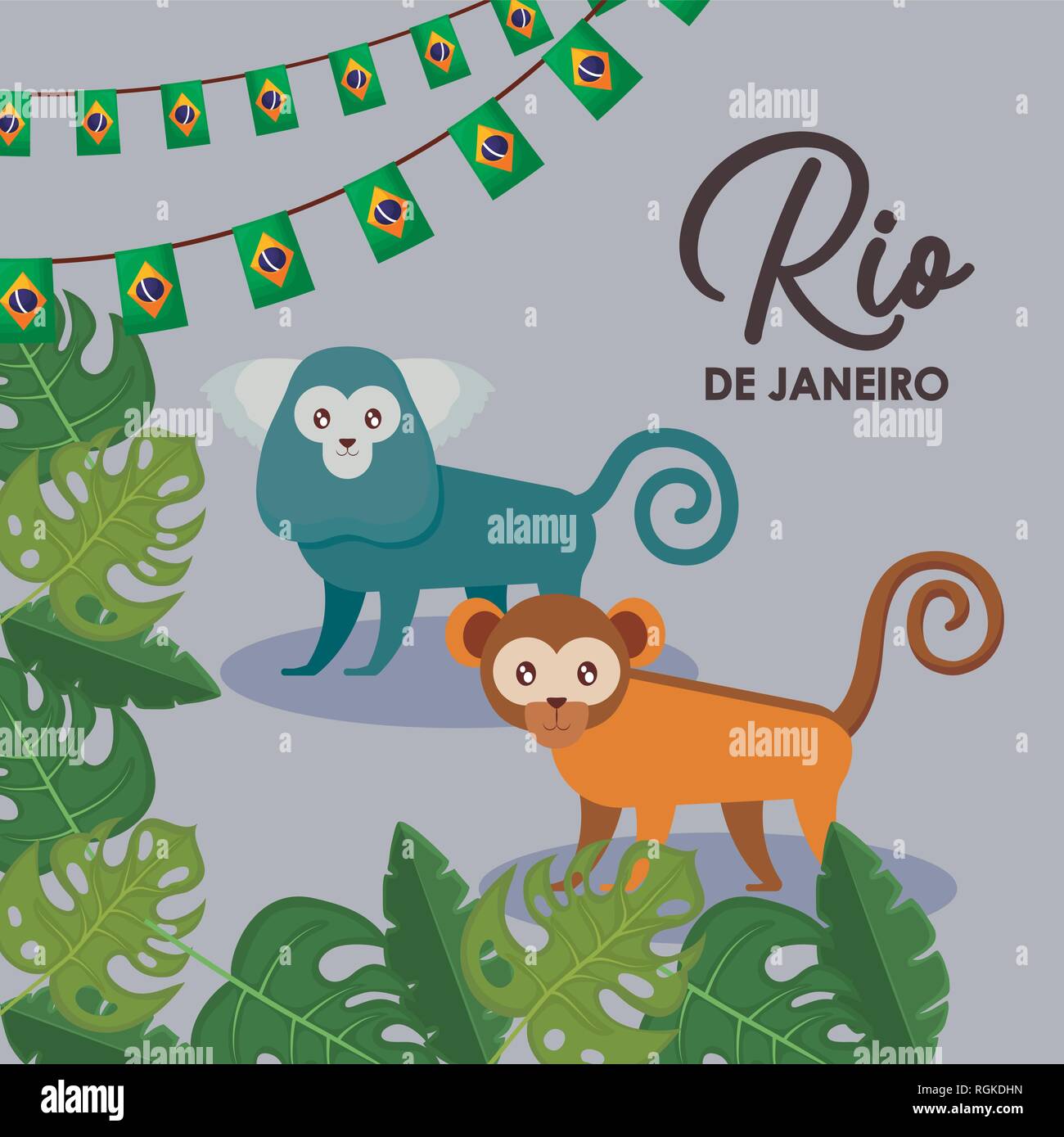 Rio tourist attraction Stock Vector Images - Alamy