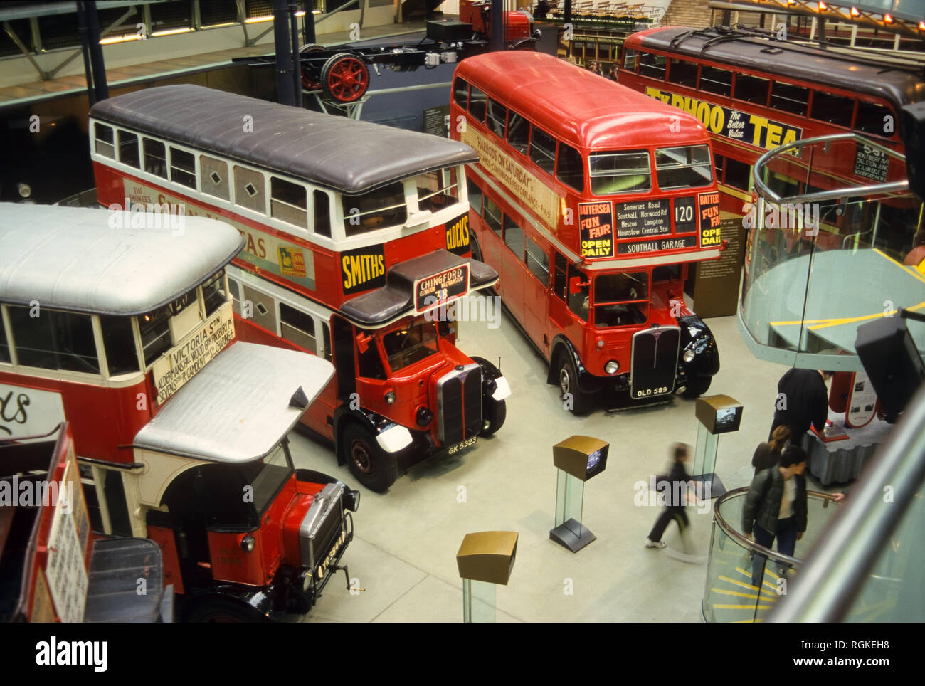 London Transport Museum Stock Photo - Alamy