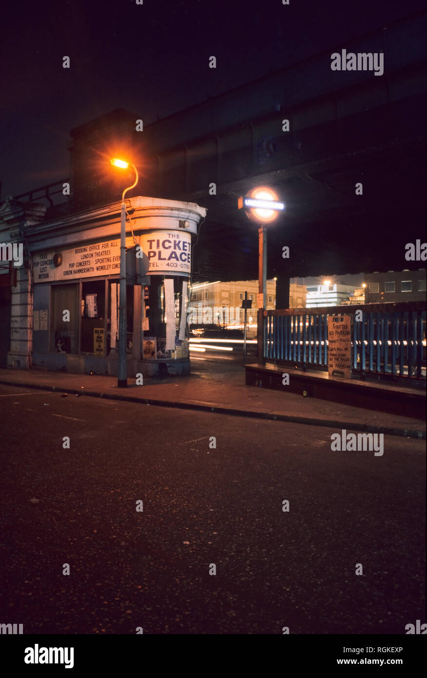 Creepy london underground hi-res stock photography and images - Alamy