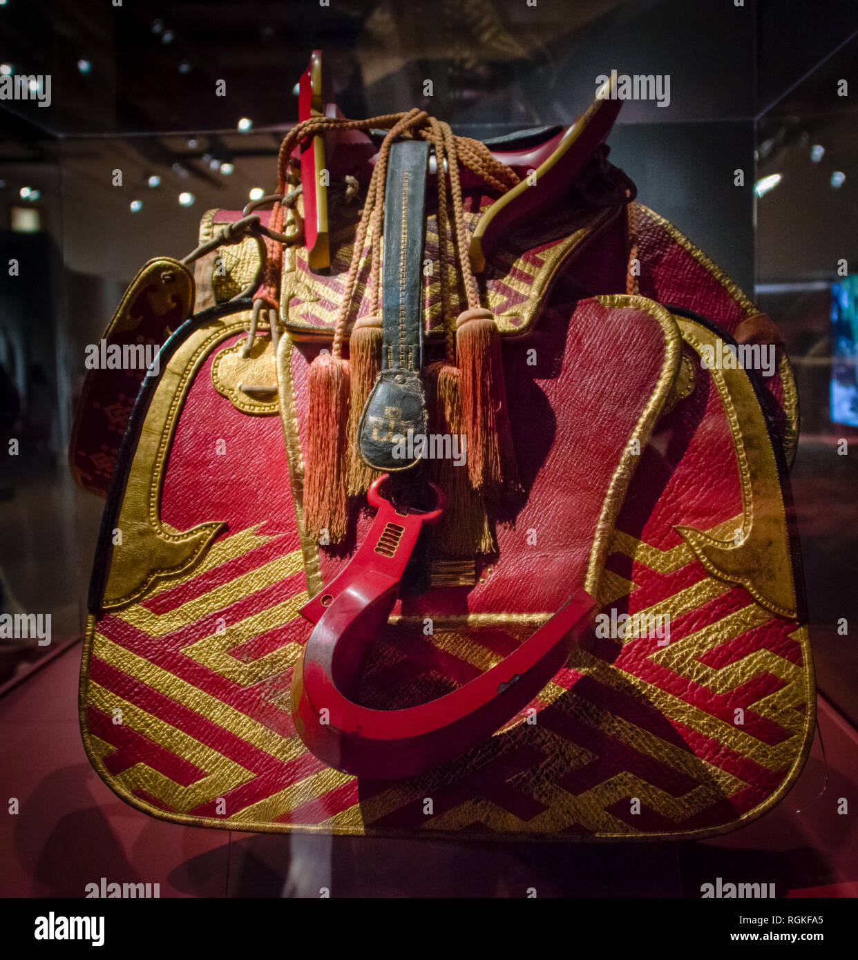 Samurai Saddle 2 Stock Photo - Alamy