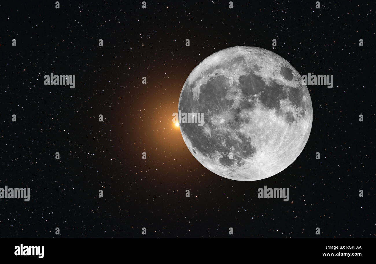 Moon Occultation Star High Resolution Stock Photography and Images - Alamy