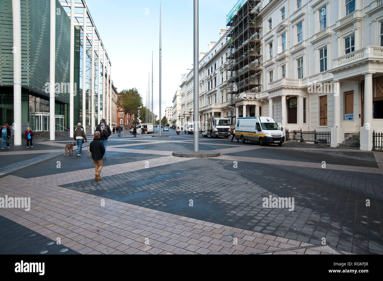 London, Exhibition Road Stock Photo - Alamy