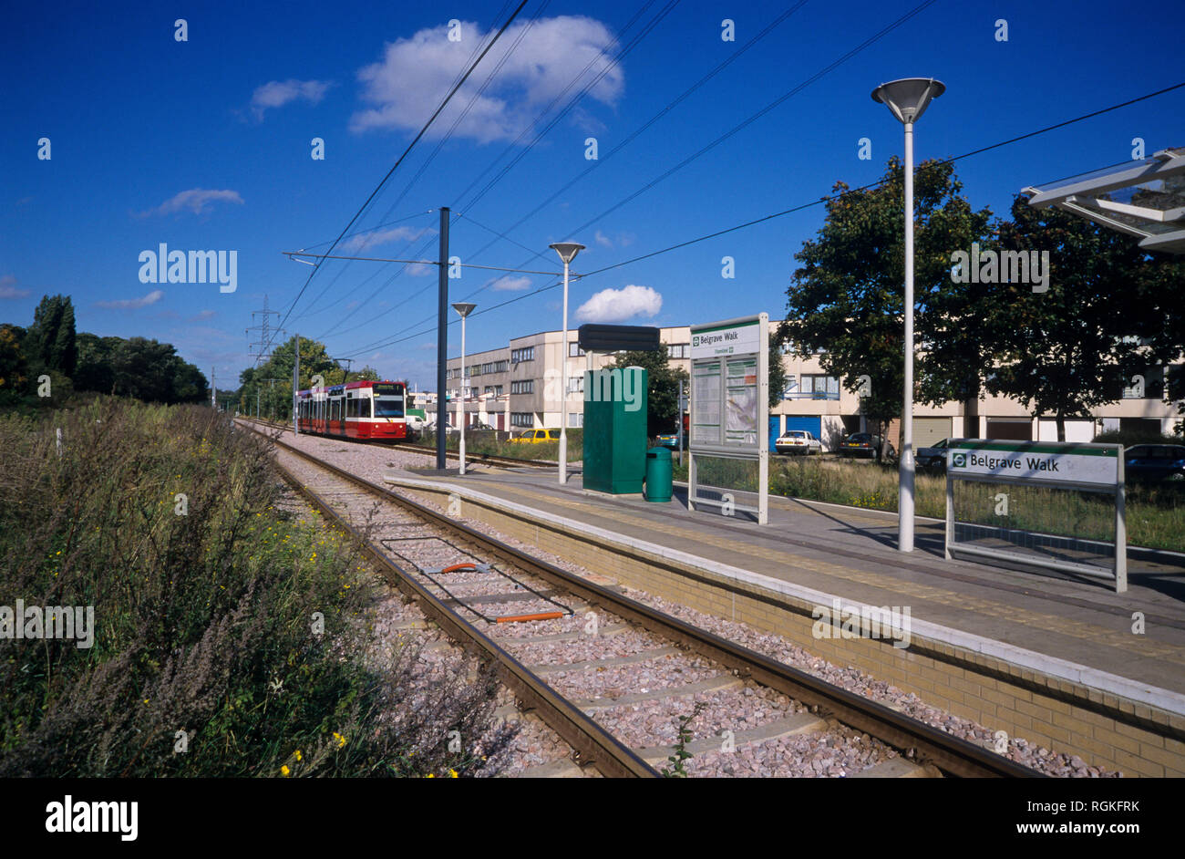 London Light Rail Croydon Stock Photo - Alamy