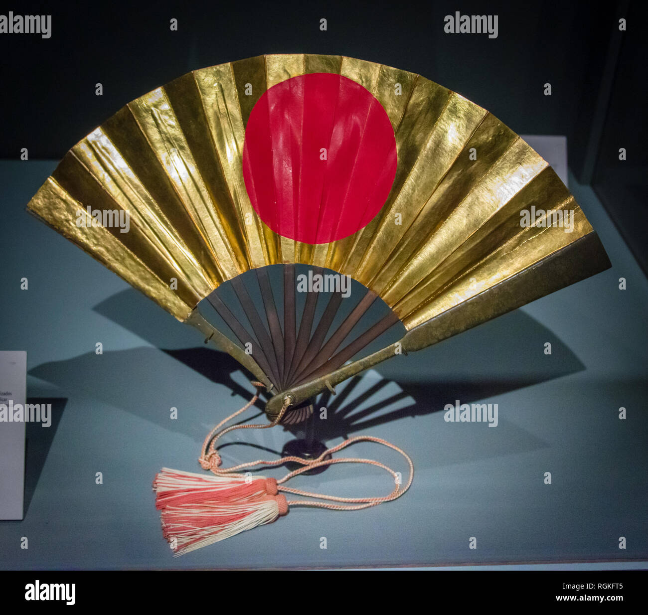 Samurai War Fan Stock Photo - Alamy