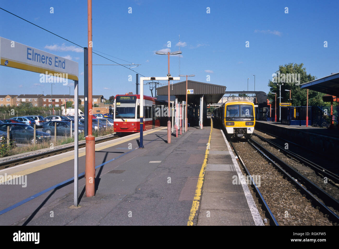 London Light Rail Croydon Stock Photo - Alamy