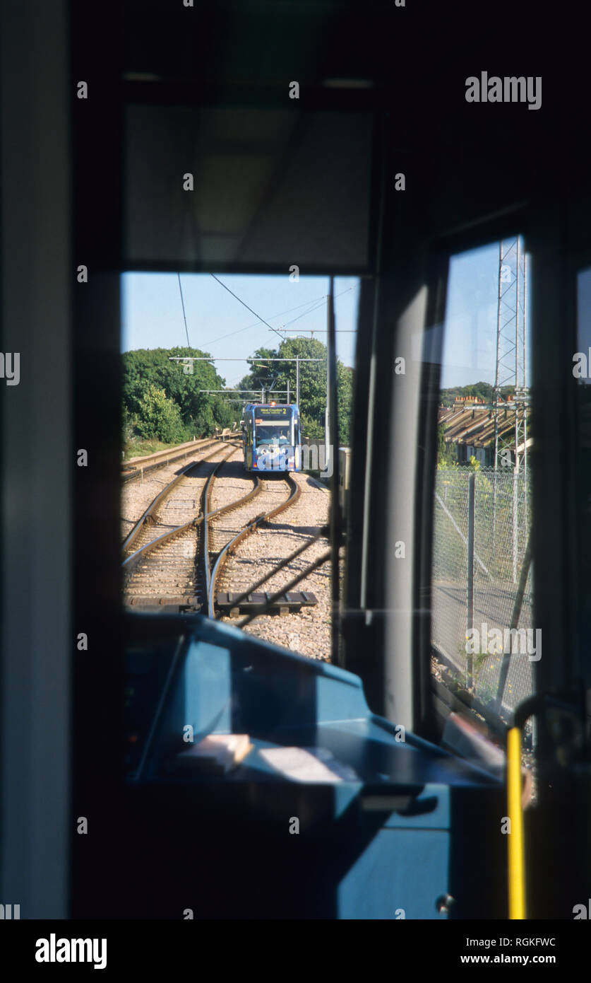 London Light Rail Croydon Stock Photo - Alamy
