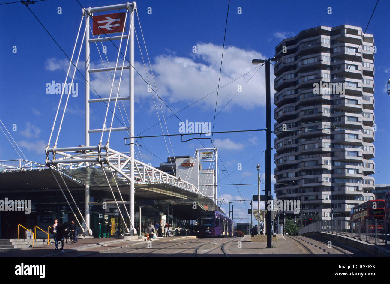 London Light Rail Croydon Stock Photo - Alamy