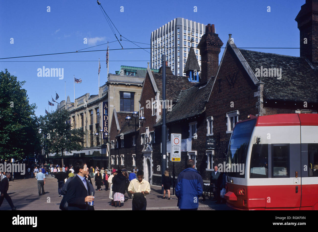 London Light Rail Croydon Stock Photo - Alamy