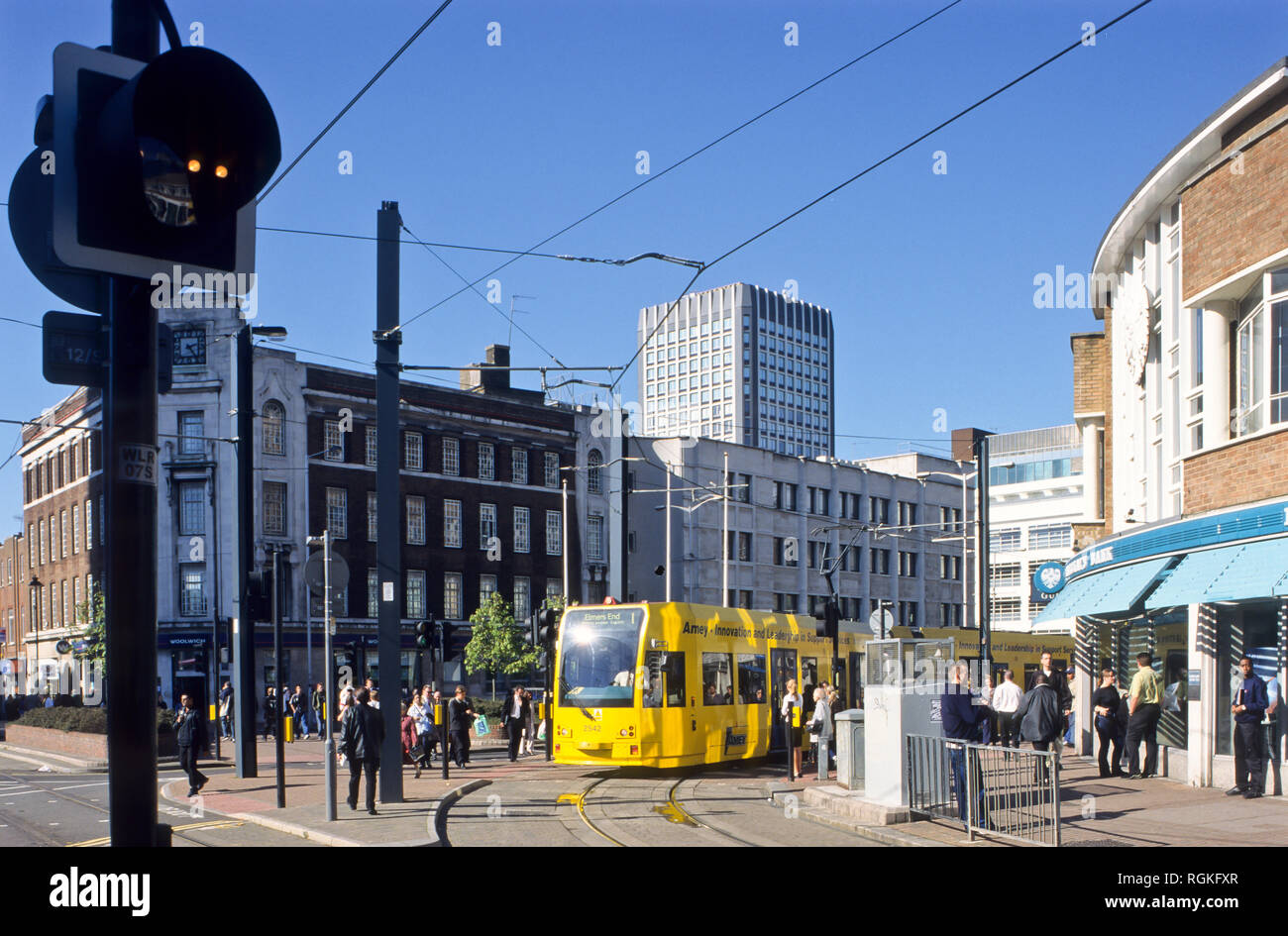 London Light Rail Croydon Stock Photo - Alamy