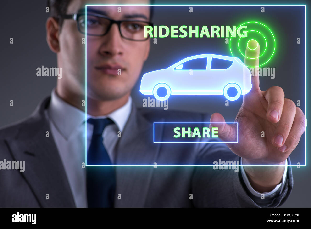 Business people carpooling in car hi-res stock photography and images ...
